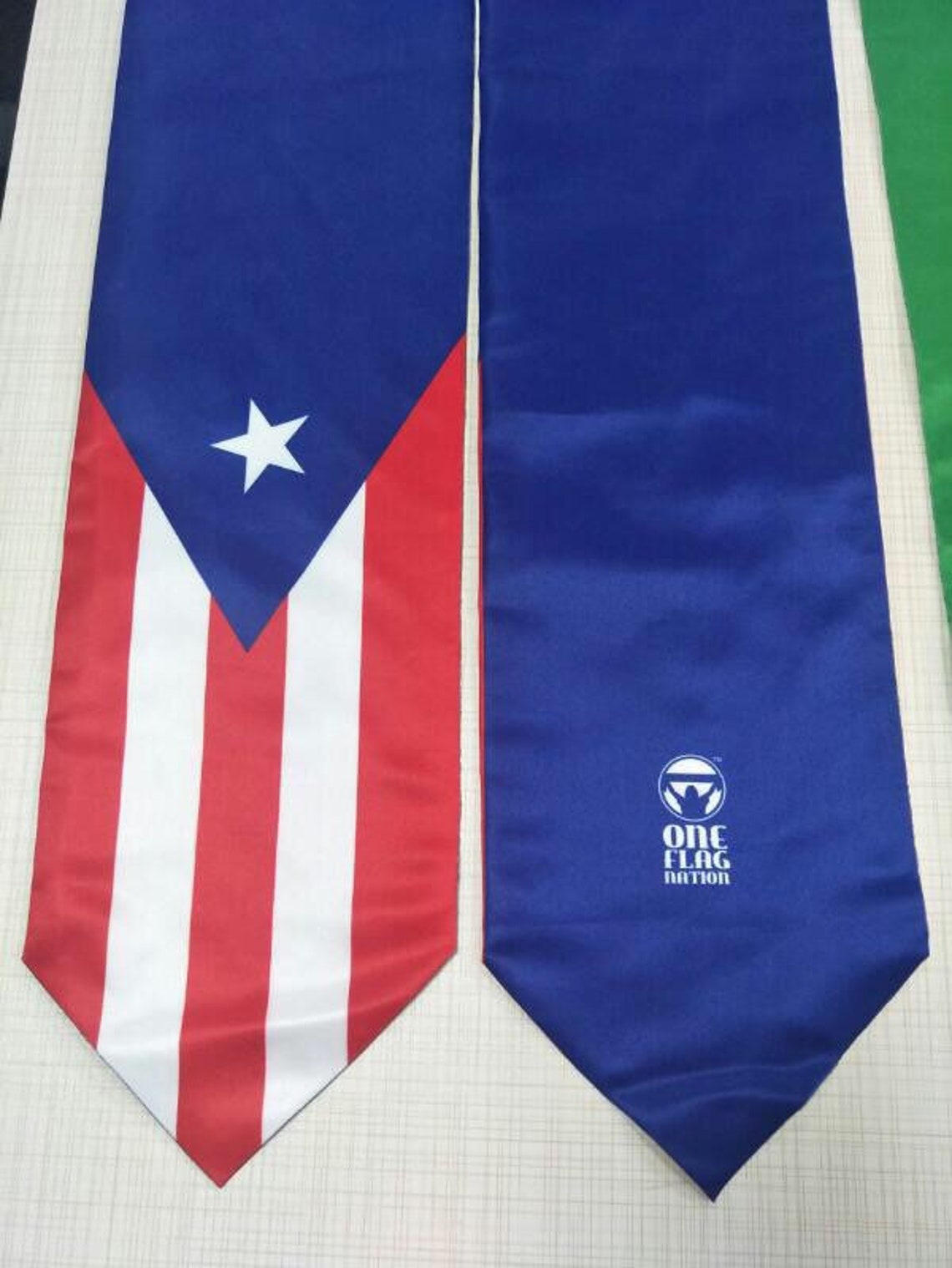 Country Flag Graduation Stole/Sash Puerto Rico | Etsy