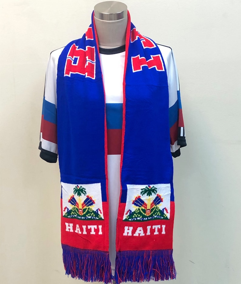 Haiti/haitian Flag Scarf - Etsy