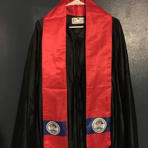 Country Flag Graduation Stole/sash - Belize - Etsy