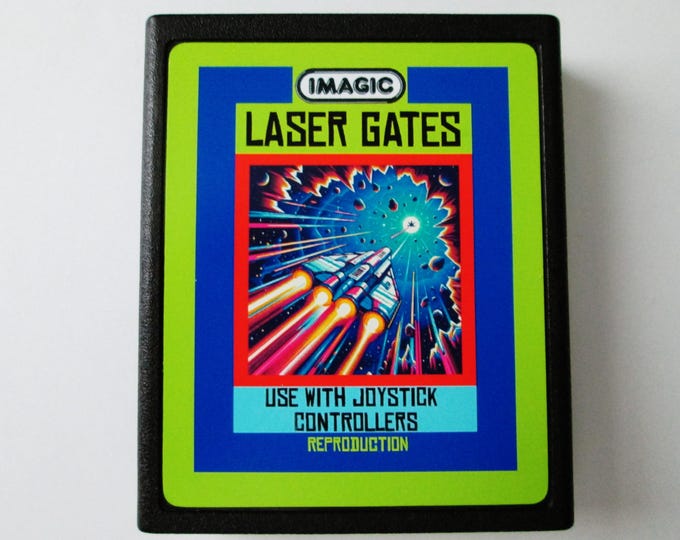 Atari 2600 LASER GATES Video Game Cartridge - Etsy