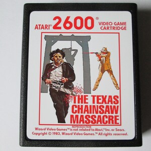 Texas chainsaw massacre atari 2600 for sale store