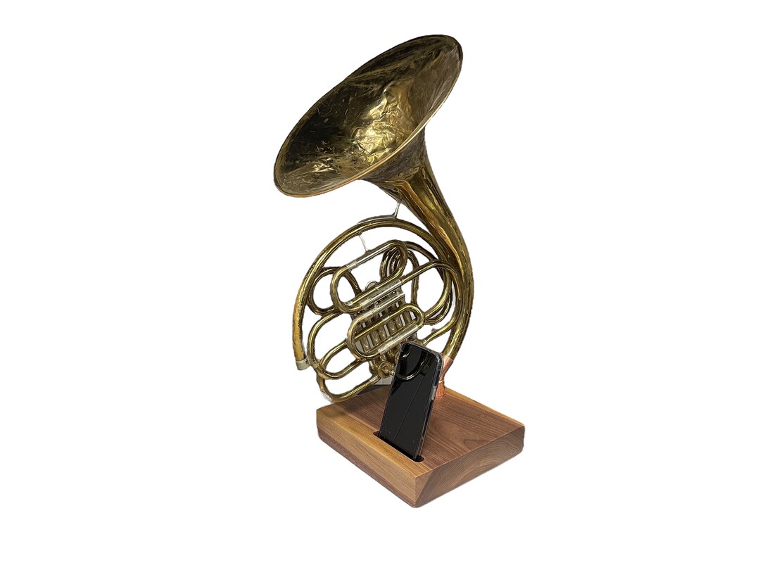 Acoustic French Horn Speaker, iPhone Speaker Horn Speaker, Wireless ...