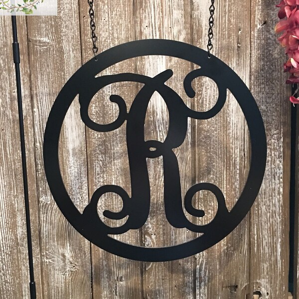 Initial Welcome Sign - Etsy