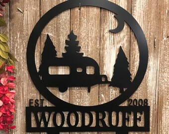 Camper sign | Etsy