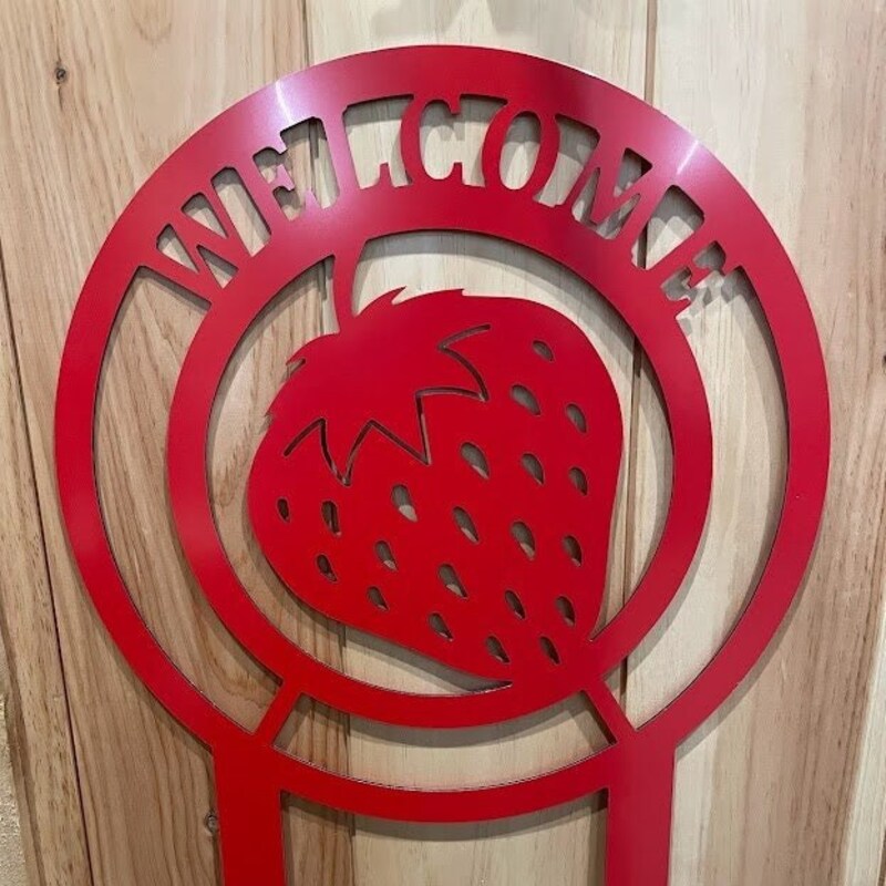 Strawberry Signs - Etsy