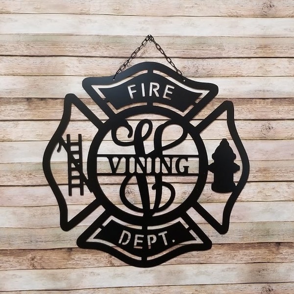 Fireman Sign - Etsy
