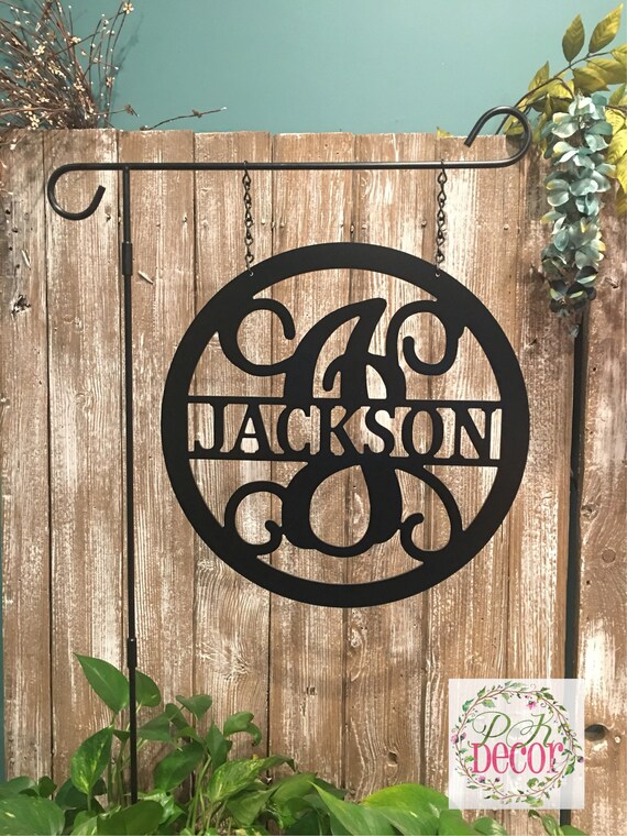 Last Name Sign ACM Metal Yard Sign QUICK Shipping Christmas In last-name-sign-acm-metal-yard-sign-quick-shipping-christmas-in