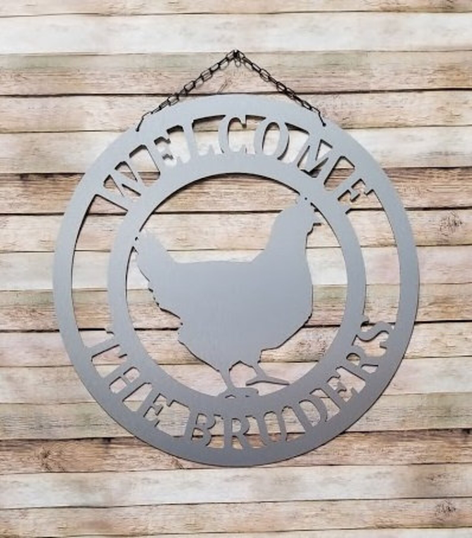 Personalized Chicken Sign Customized Chicken Coop Sign - Etsy