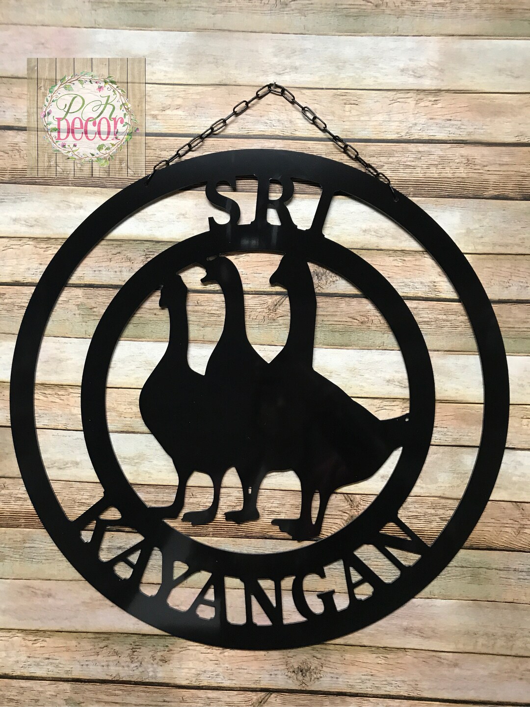 Customized Happy Geese Sign for Dock or Lake Personalized Happy Geese ...