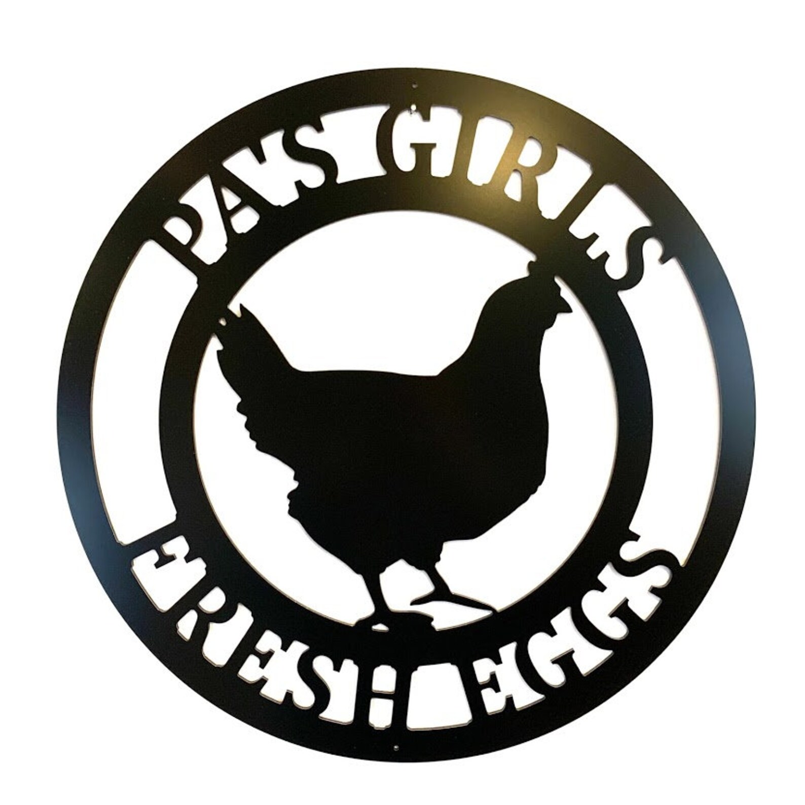 Personalized Chicken Sign Customized Chicken Coop Sign - Etsy