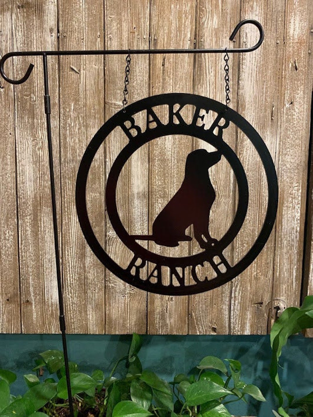 Dog Sign for Front Door Custom Dog Gift Pet Door Hanger - Etsy