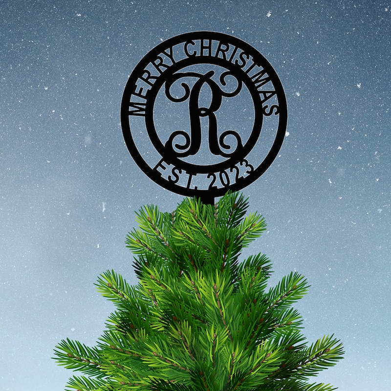 Christmas Tree Topper - Etsy