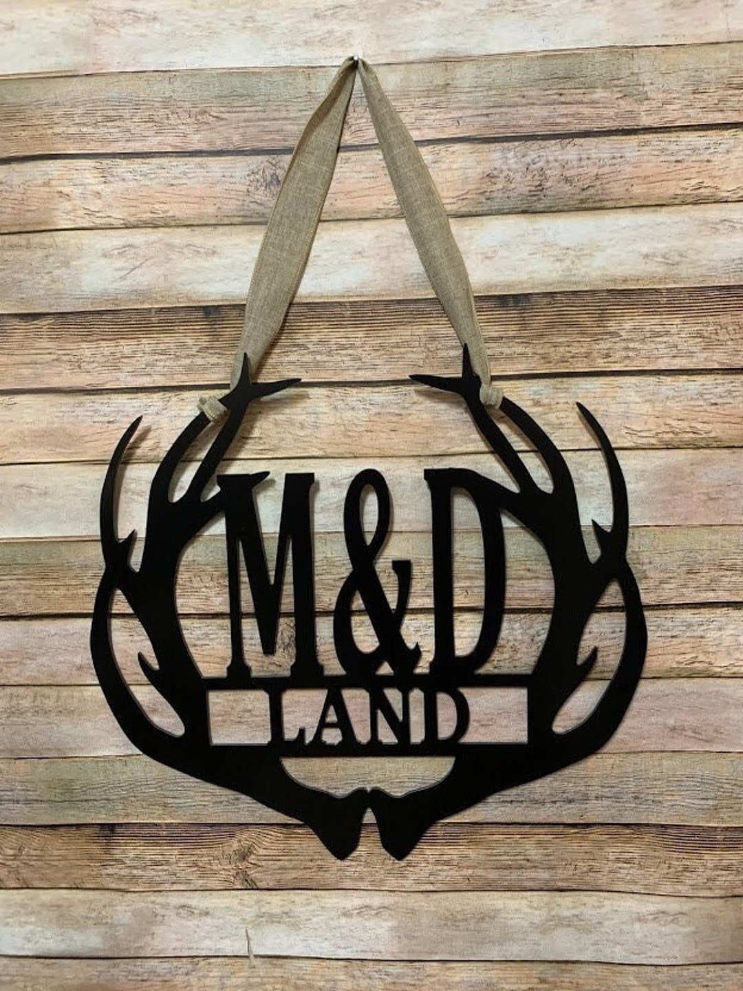 Deer Hunting Couple Sign Gift Personalized First & Last Name - Etsy