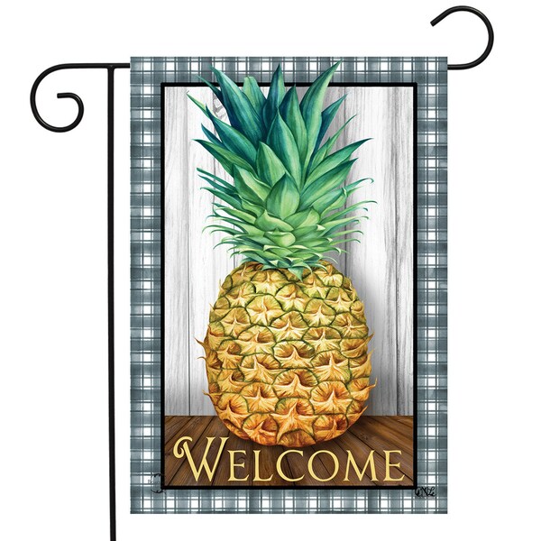 Pineapple Garden Flag - Etsy