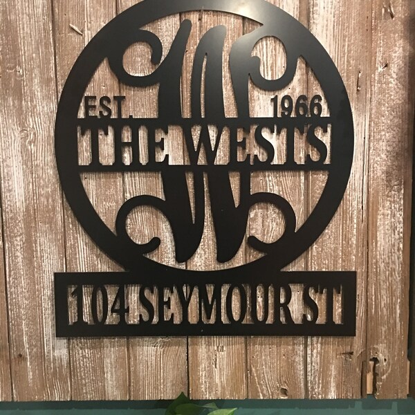 Wooden Address Sign - Etsy