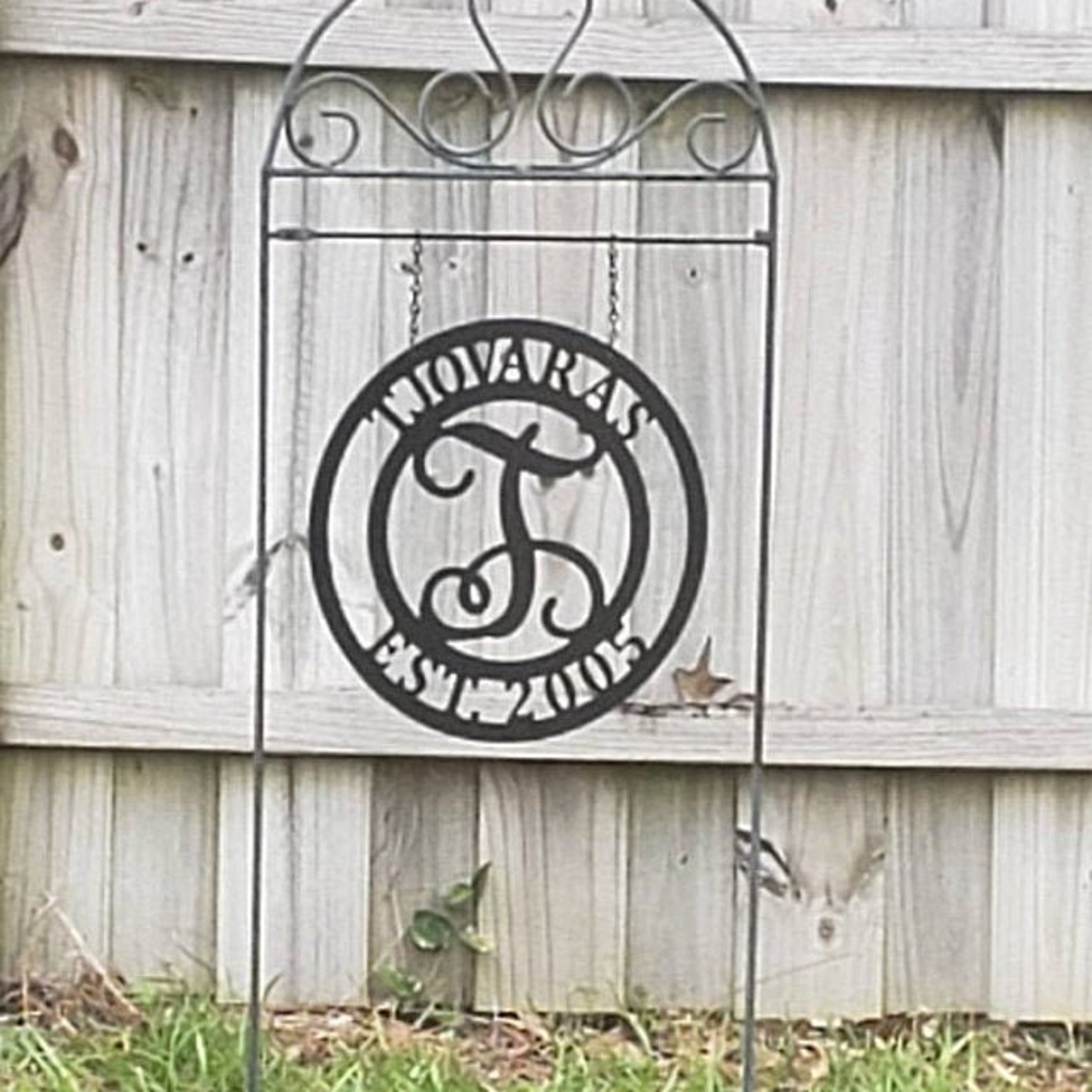 Welcome Last Name Est Sign Cutout for Front Door or Porch 18 - Etsy