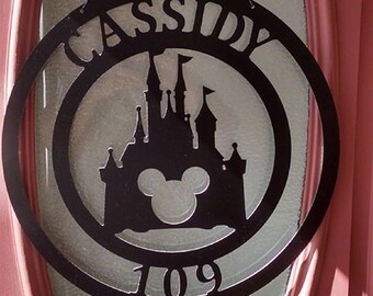 Castle Name Sign - Etsy