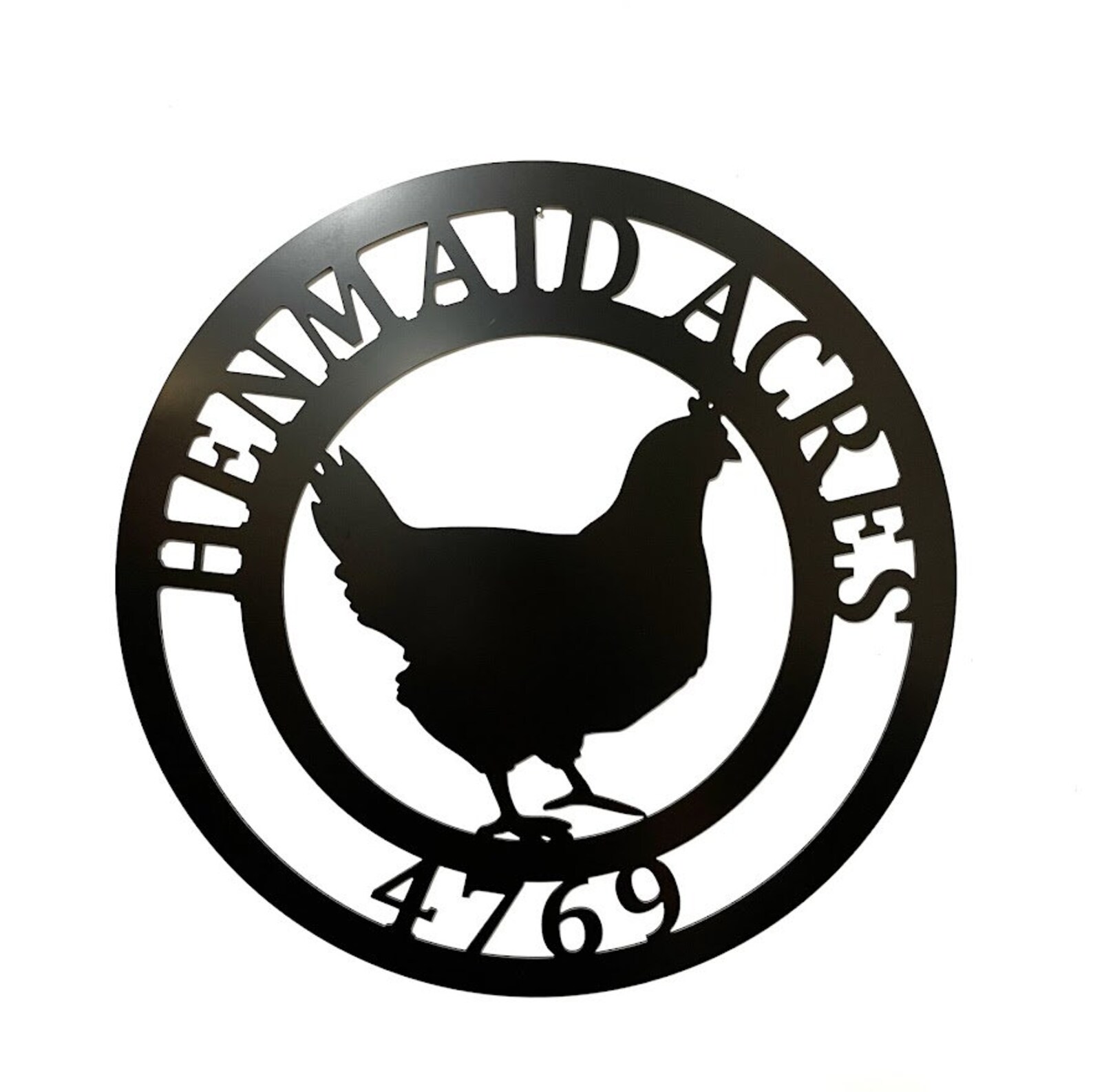 Personalized Chicken Sign - Customized Chicken Coop Sign - Chicken ...