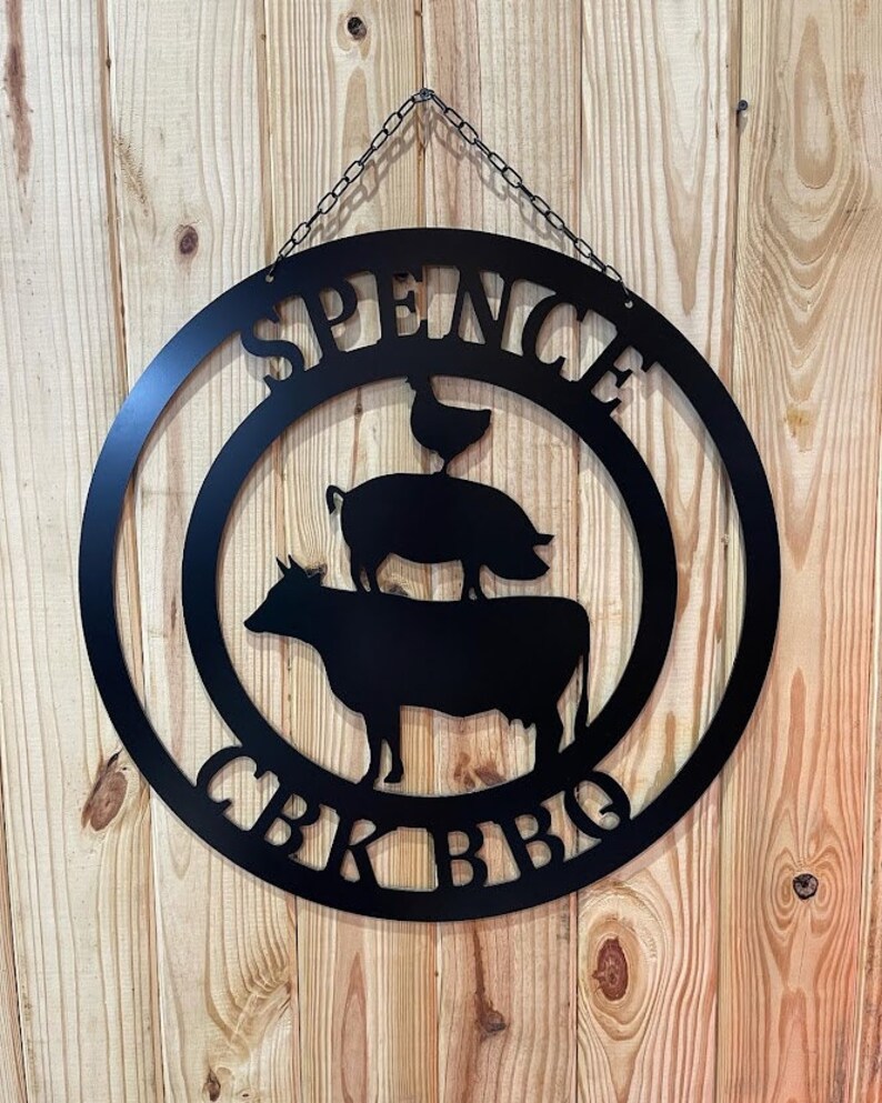 Farm Signs Personalized Outdoor Indoor Stacked Animals Farm | Etsy