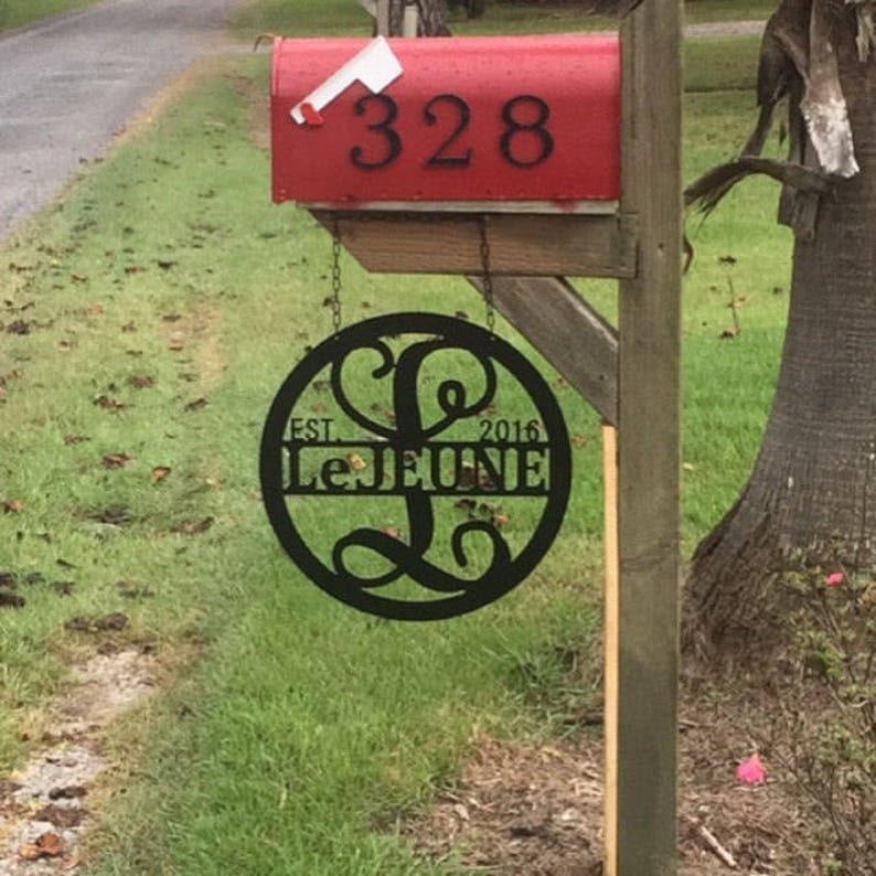 Custom Last Name Garden Flag Last Name Sign for Wall - Etsy