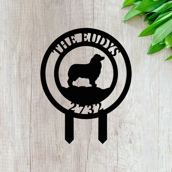Australian Shepherd Yard Sign - Etsy