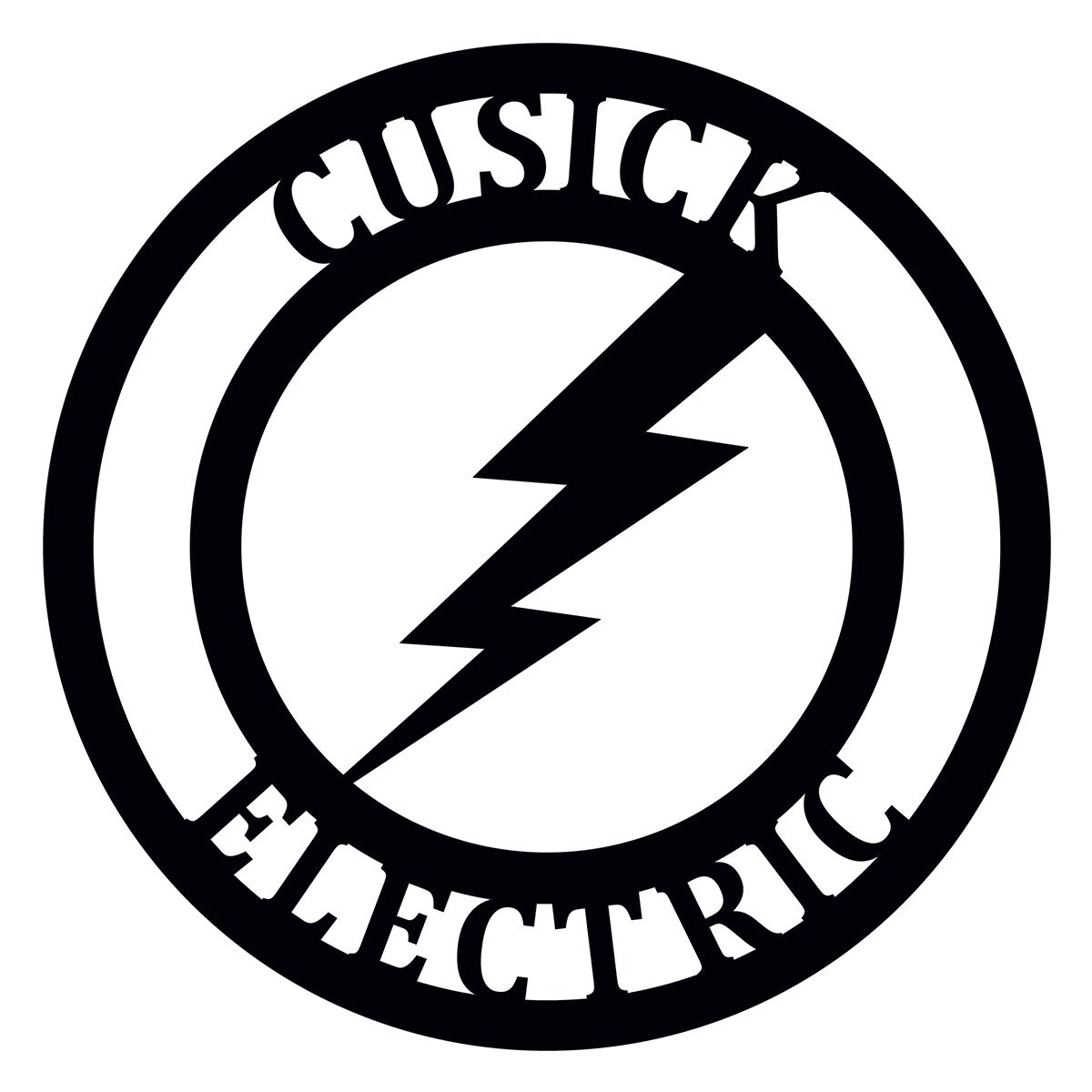 Personalized Lightning Bolt Sign: Electrician Business Decor - Etsy