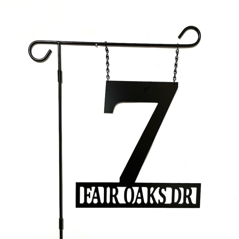 Hanging Address Sign - Etsy