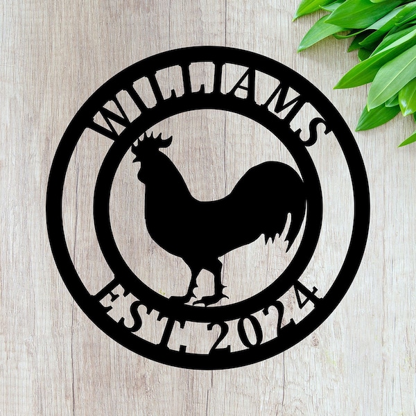 Rooster Signs - Etsy