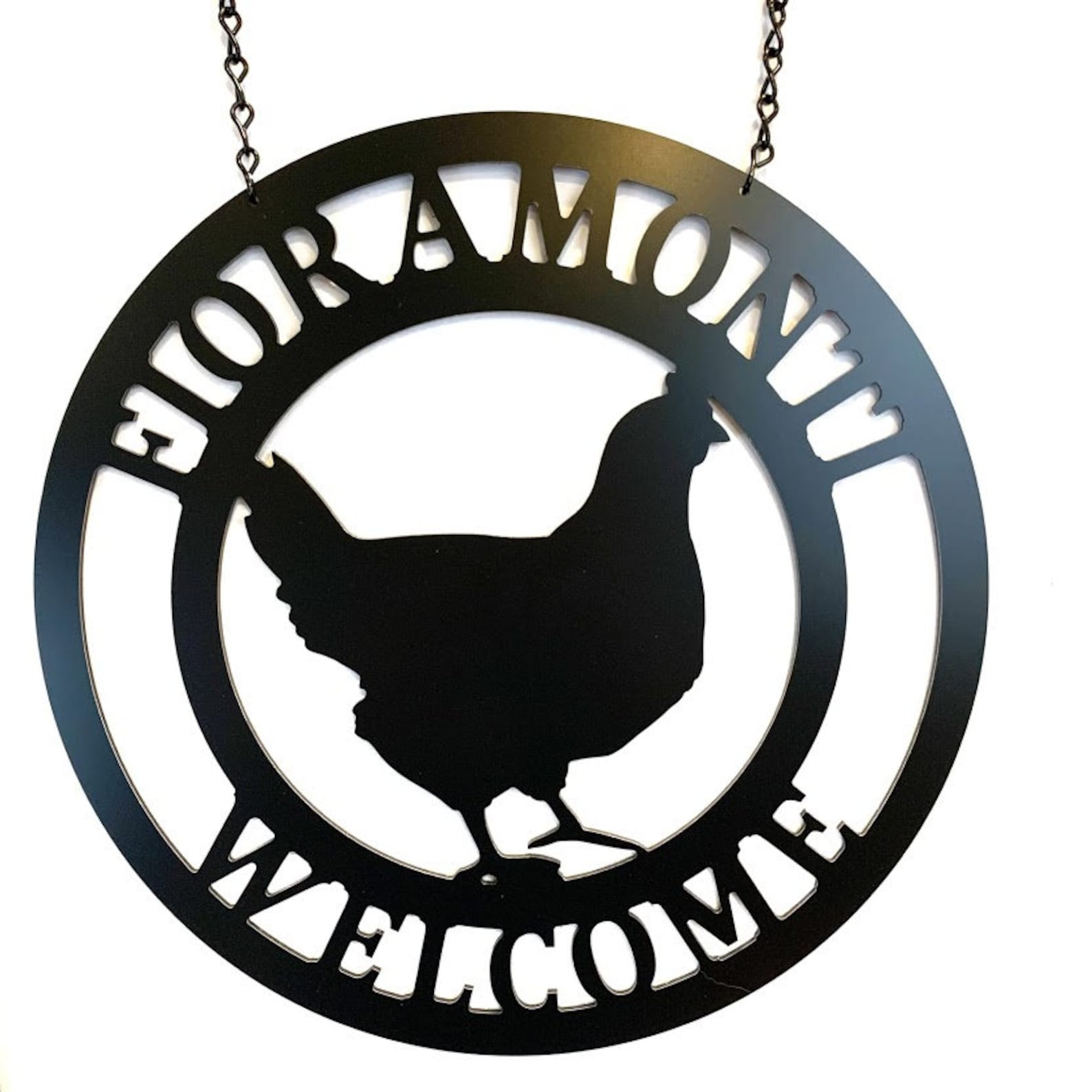 Personalized Chicken Sign Customized Chicken Coop Sign - Etsy