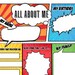 All About Me Meet the Student Printable - Comic Style - Etsy