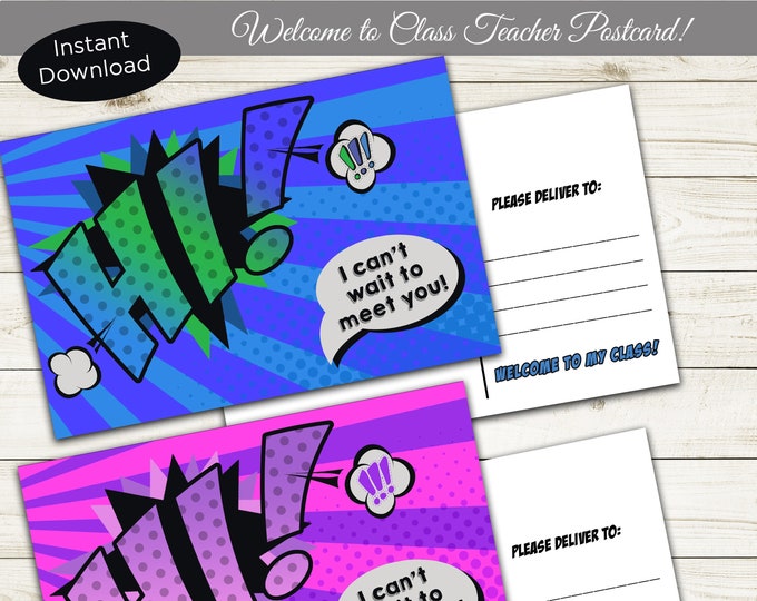 All About Me Meet the Student Printable - Comic Style - Etsy