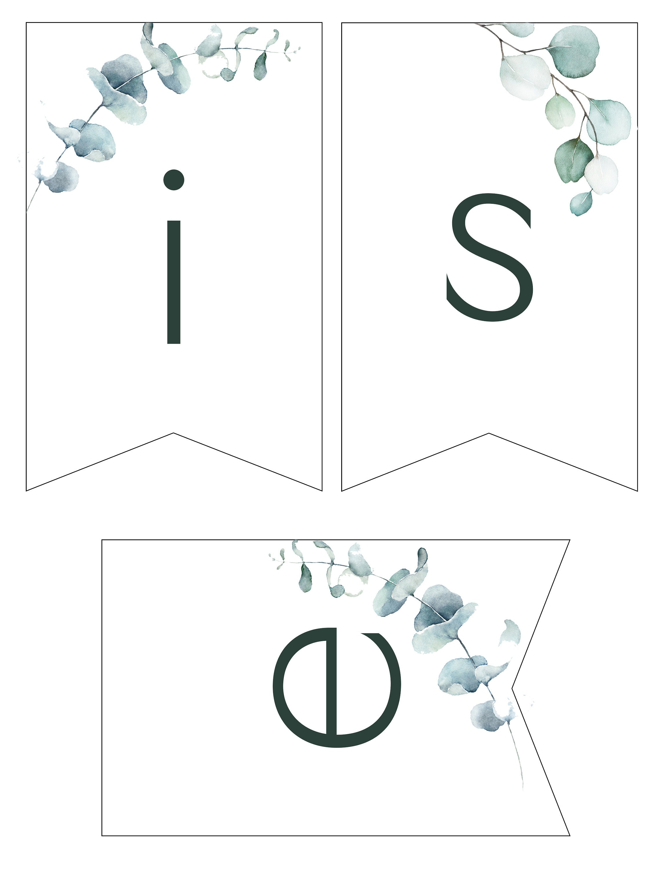 Easter Pennant Banner He is Risen Banner Instant Download - Etsy