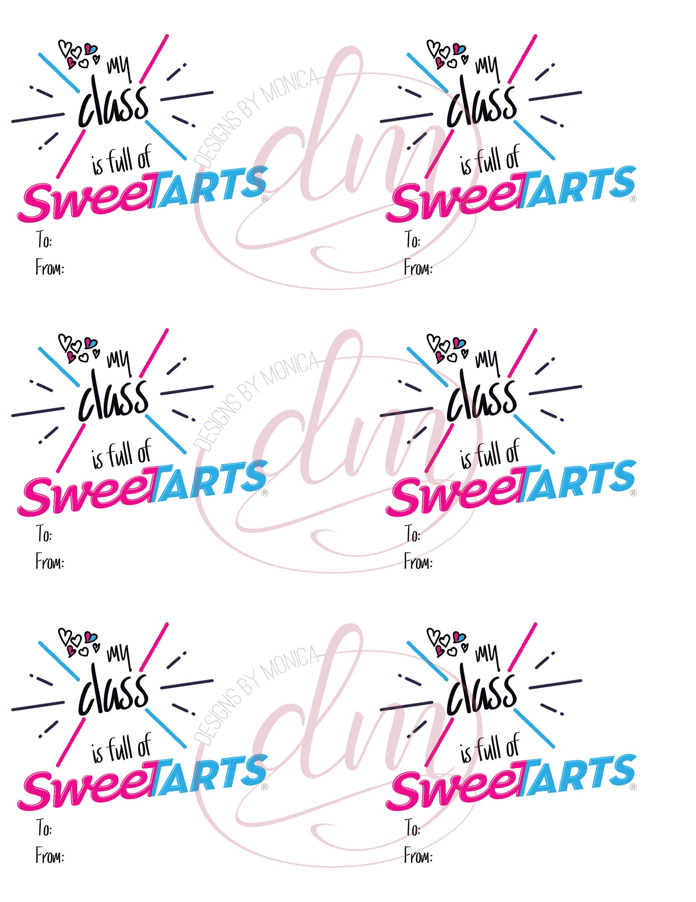 Valentines Day Card - Teacher to Student - From Teacher - Etsy