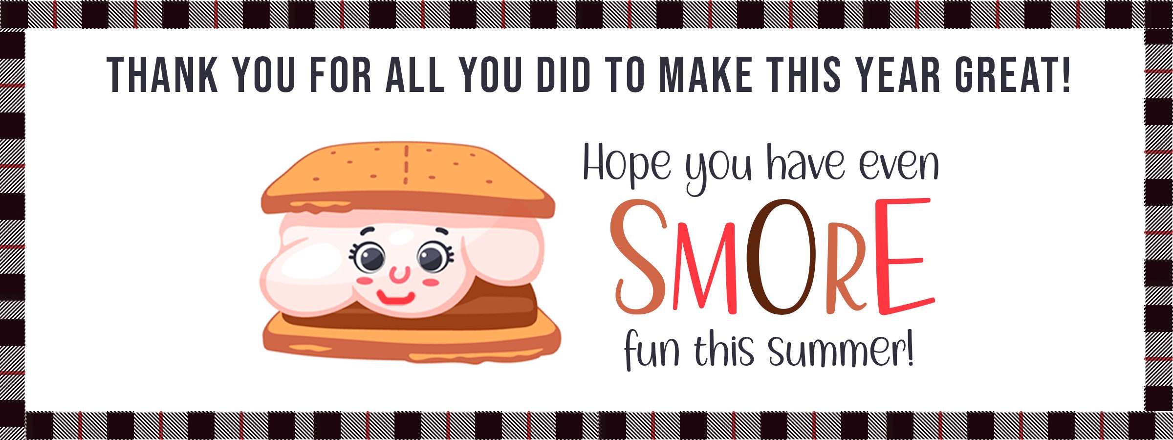 Teacher Gift - Smores Teacher Gift - End of Year Teacher Gift Idea ...