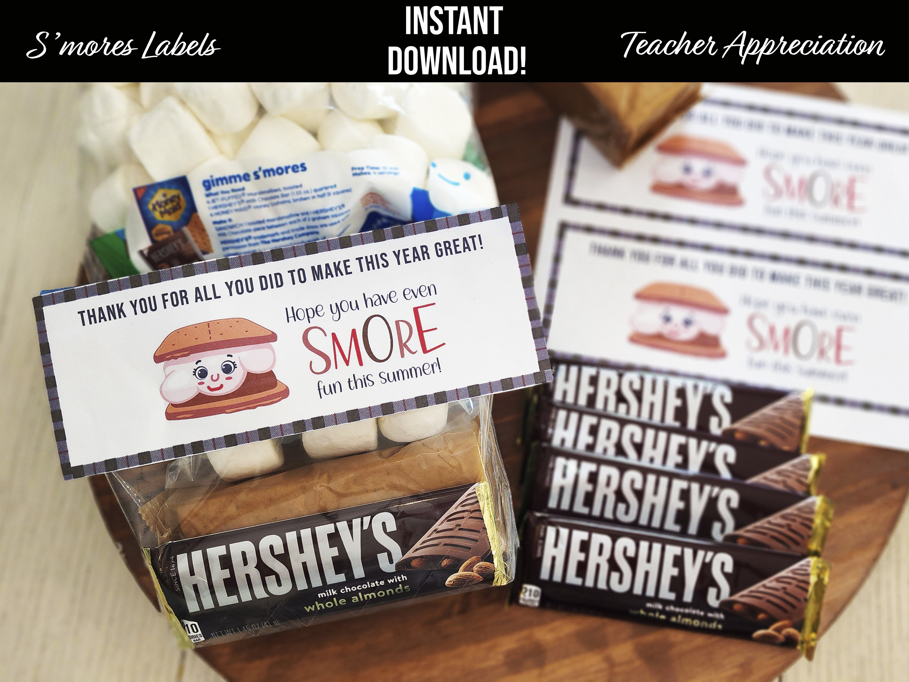 Teacher Gift - Smores Teacher Gift - End of Year Teacher Gift Idea ...