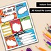 All About Me Meet the Student Printable - Comic Style - Etsy
