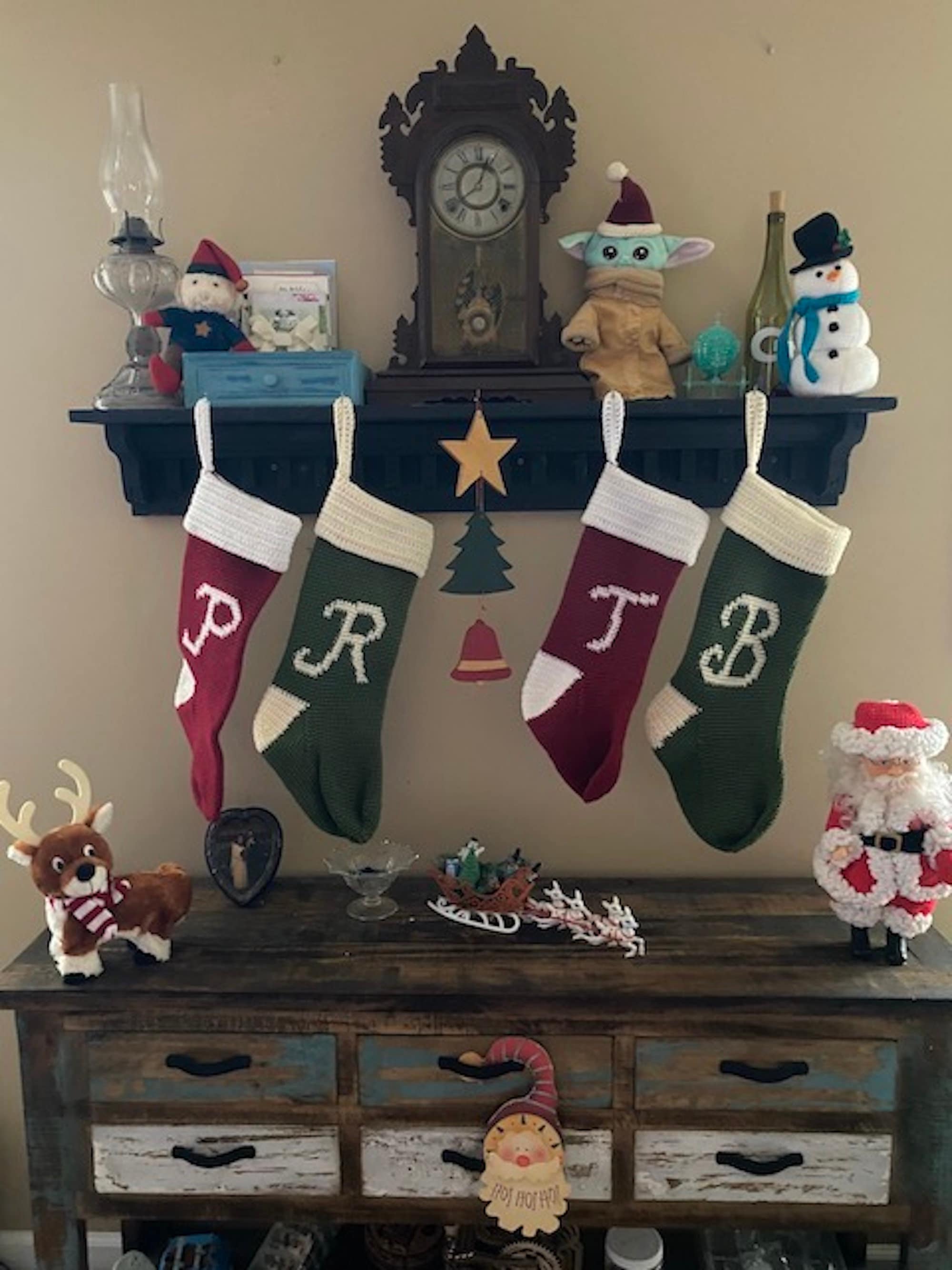 Personalized Crochet Stocking - PATTERN ONLY - Etsy