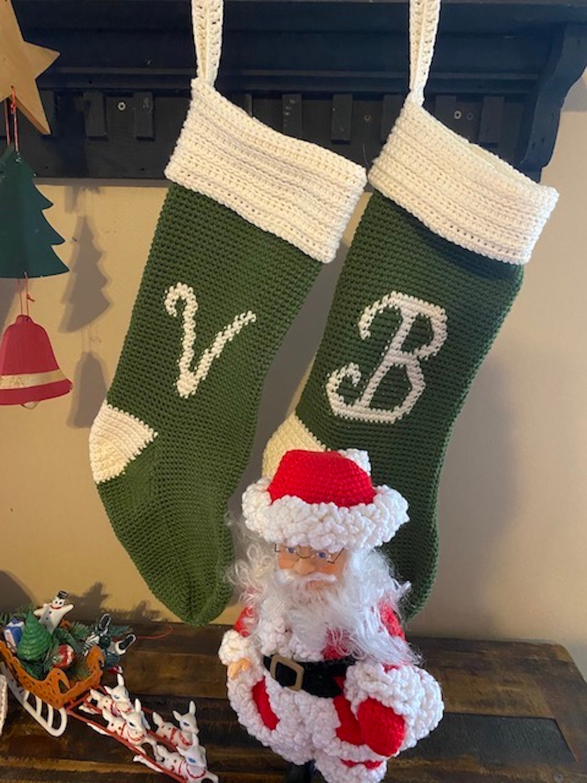 Personalized Crochet Stocking - PATTERN ONLY - Etsy
