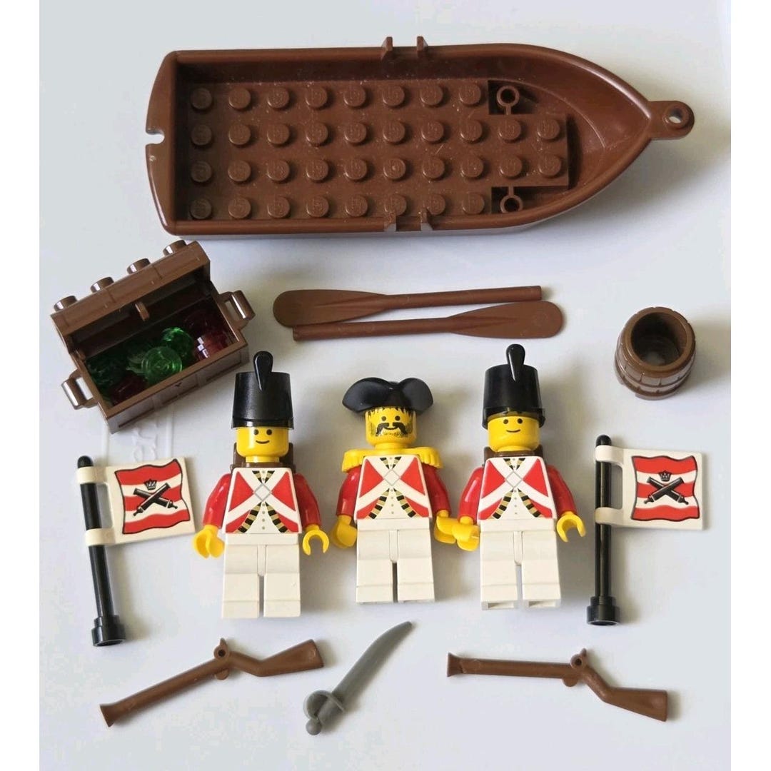 LEGO Pirates Imperial Guard Redcoat Soldier Minifigures Flags Lot - Etsy