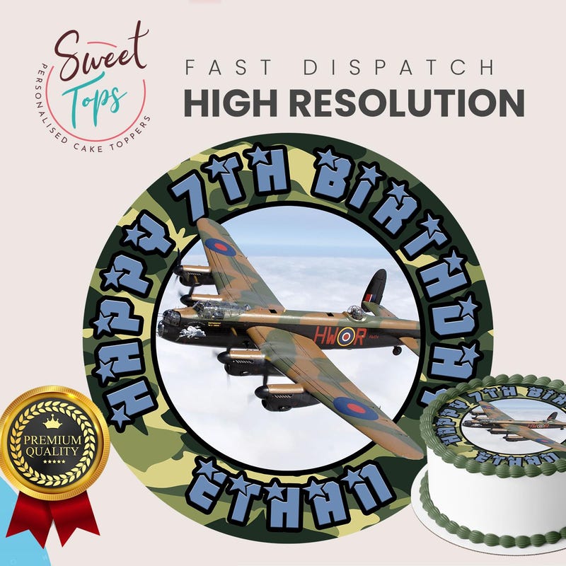 Cake Topper Bomber - Etsy