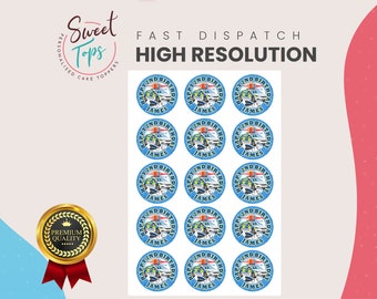 Police Mix Collection Stand up Cake Toppers 12 Pack - Etsy