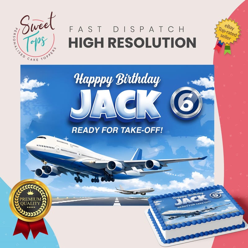 Aeroplane. Cake Toppers - Etsy