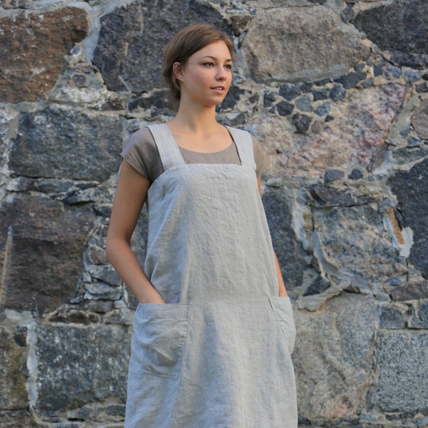 Linen Apron - Etsy