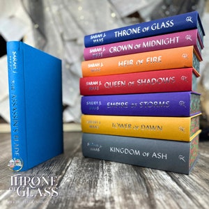 Throne of Glass Series by Sarah J. Maas - Throne of Glass, TOG Books ...
