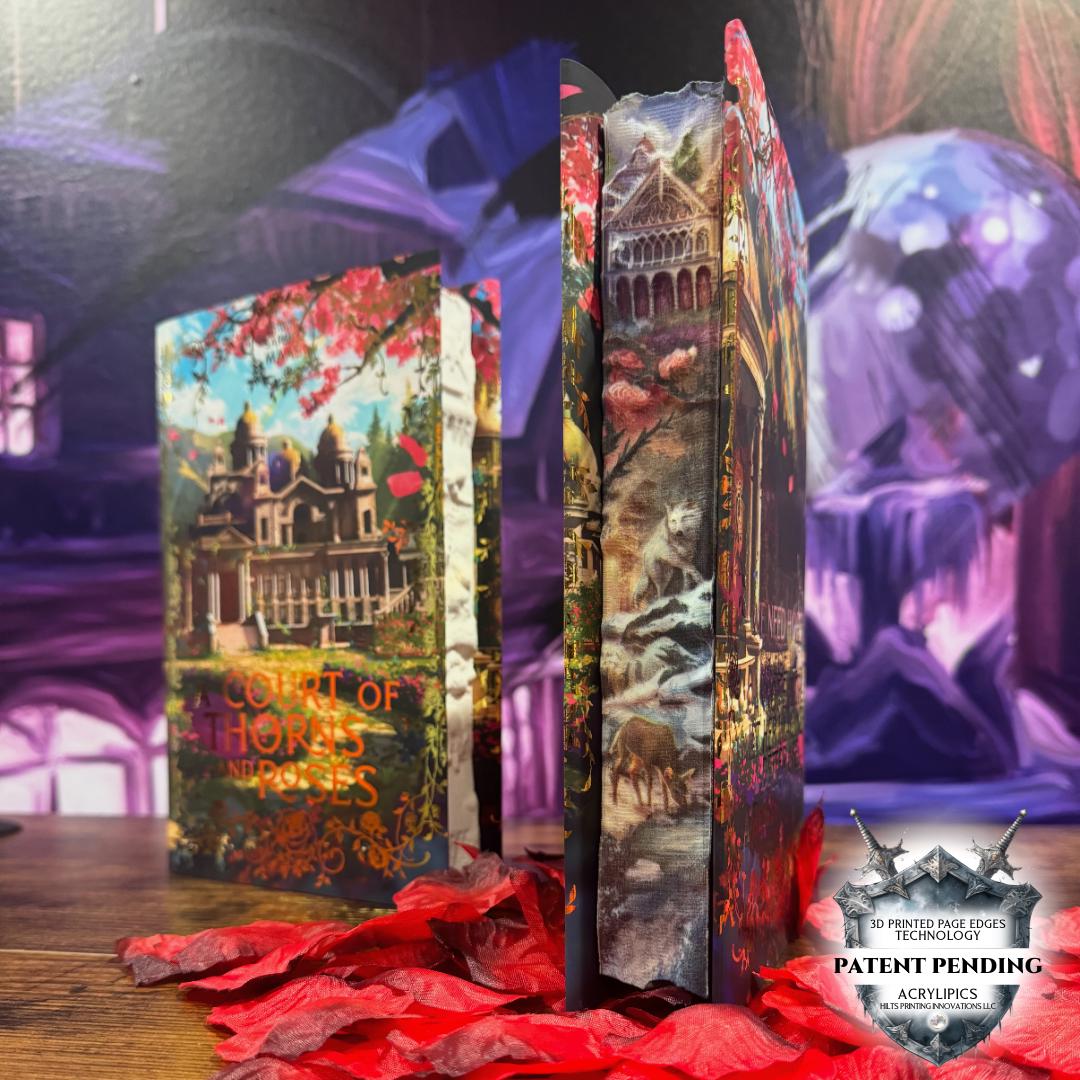 ACOTAR 3D Printed Pages Special Edition | A Court of Thorns and Roses ...