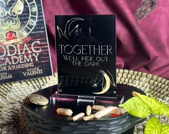 Amarantha's Riddle ACOTAR Series Freestanding Bookshelf / Desktop ...