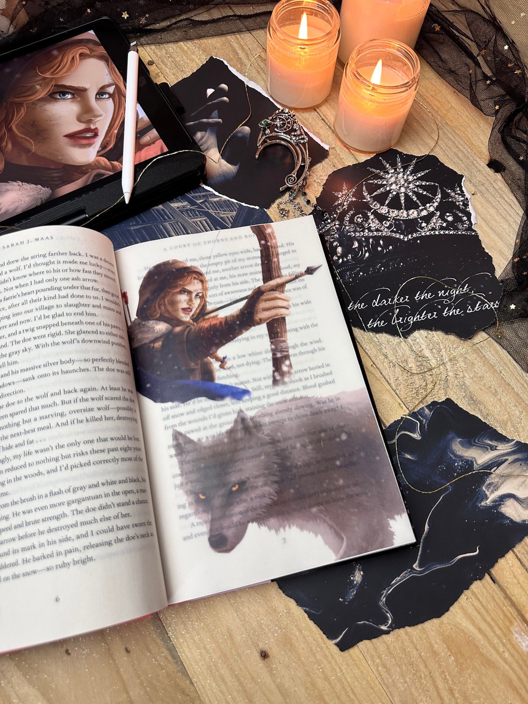 ACOTAR A Court of Thorns and Roses Chapter Overlay 1st Set: Ch. 1-10 ...