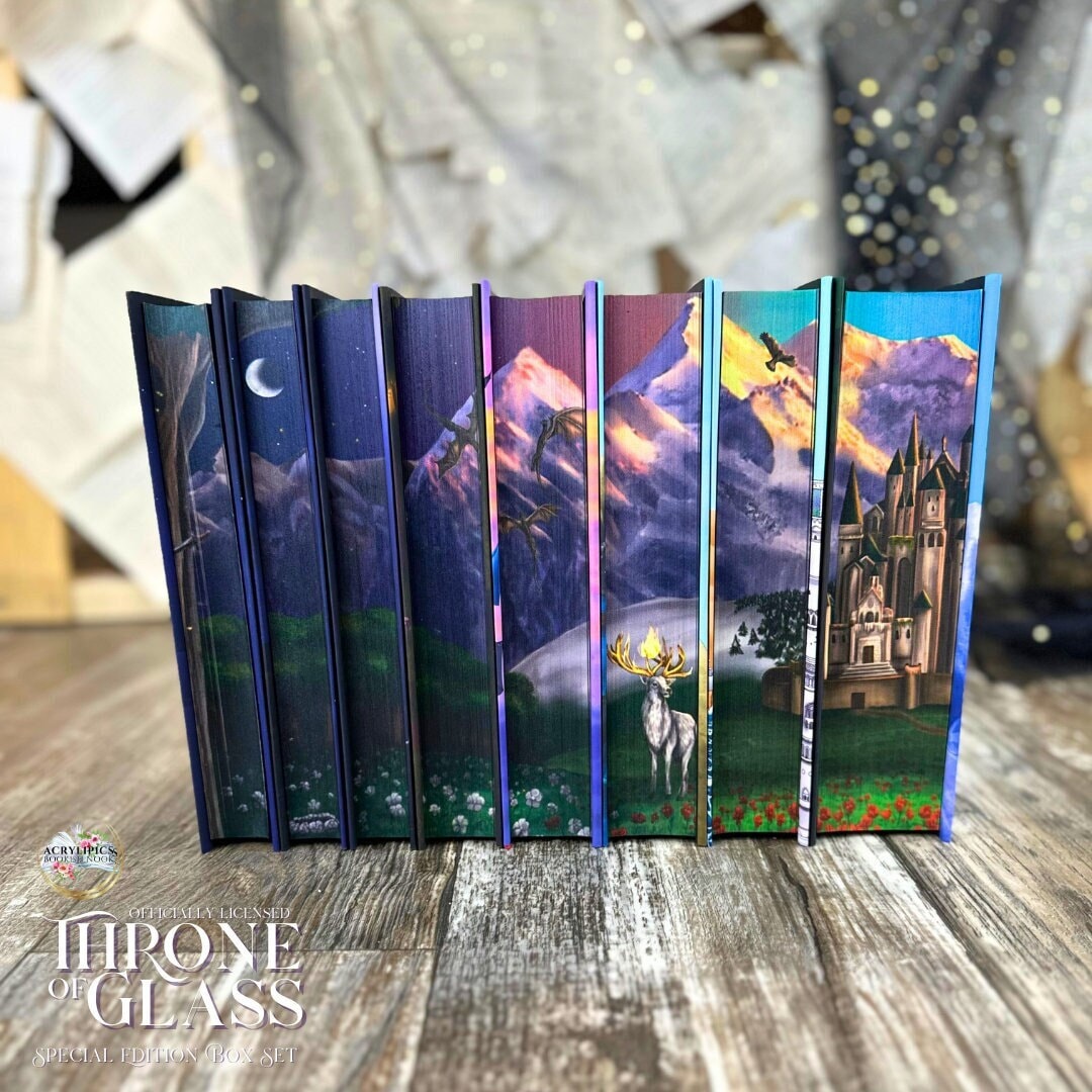 Throne of Glass Series by Sarah J. Maas - Throne of Glass, TOG Books ...