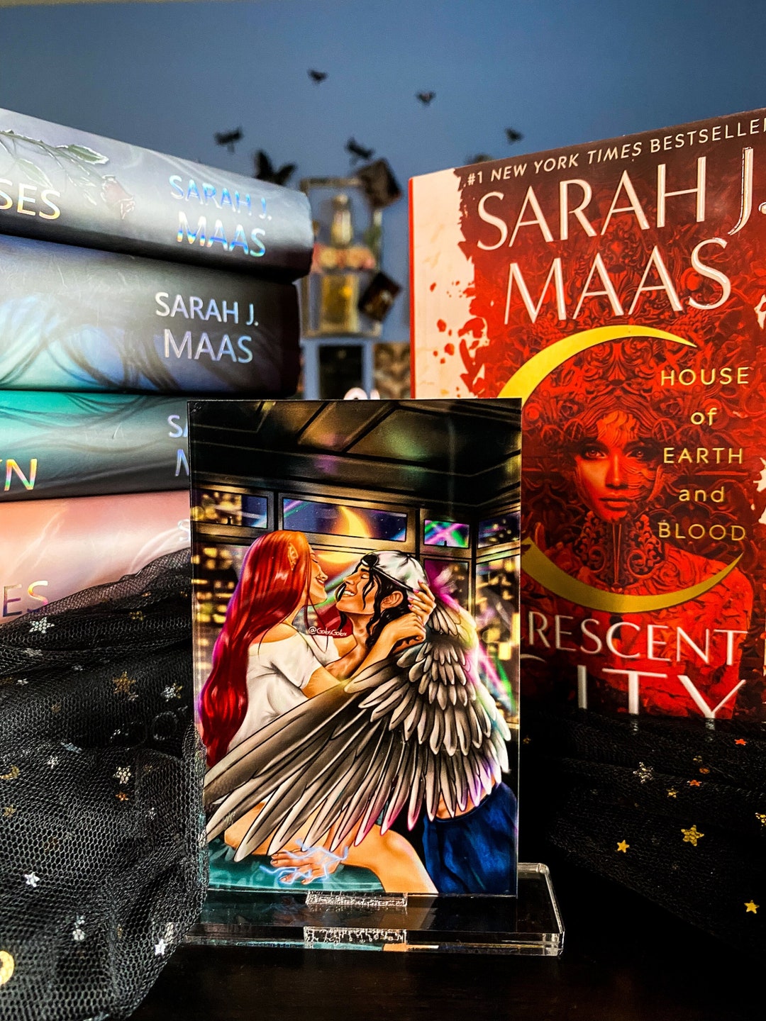 Bryce & Hunt Fan Art From gabsgabx Freestanding Bookshelf / Desktop ...