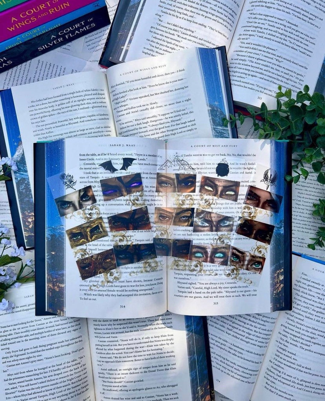 ACOTAR Bookmark Set - A Court of Thorns and Roses Series | ACOTAR Books ...